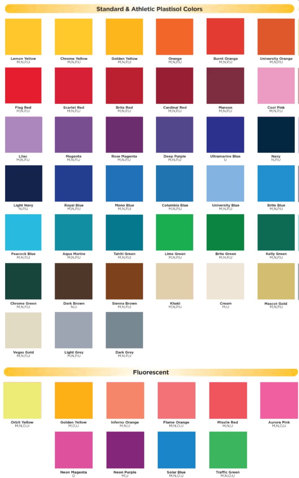 Stock Colors | Big League